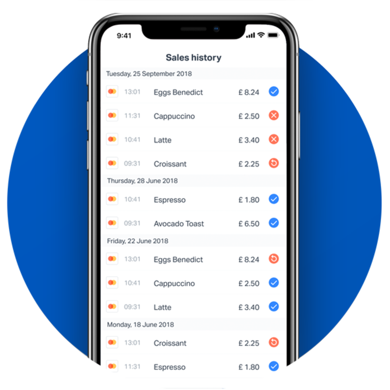 SumUp Air Card Reader - Contactless payment machine
