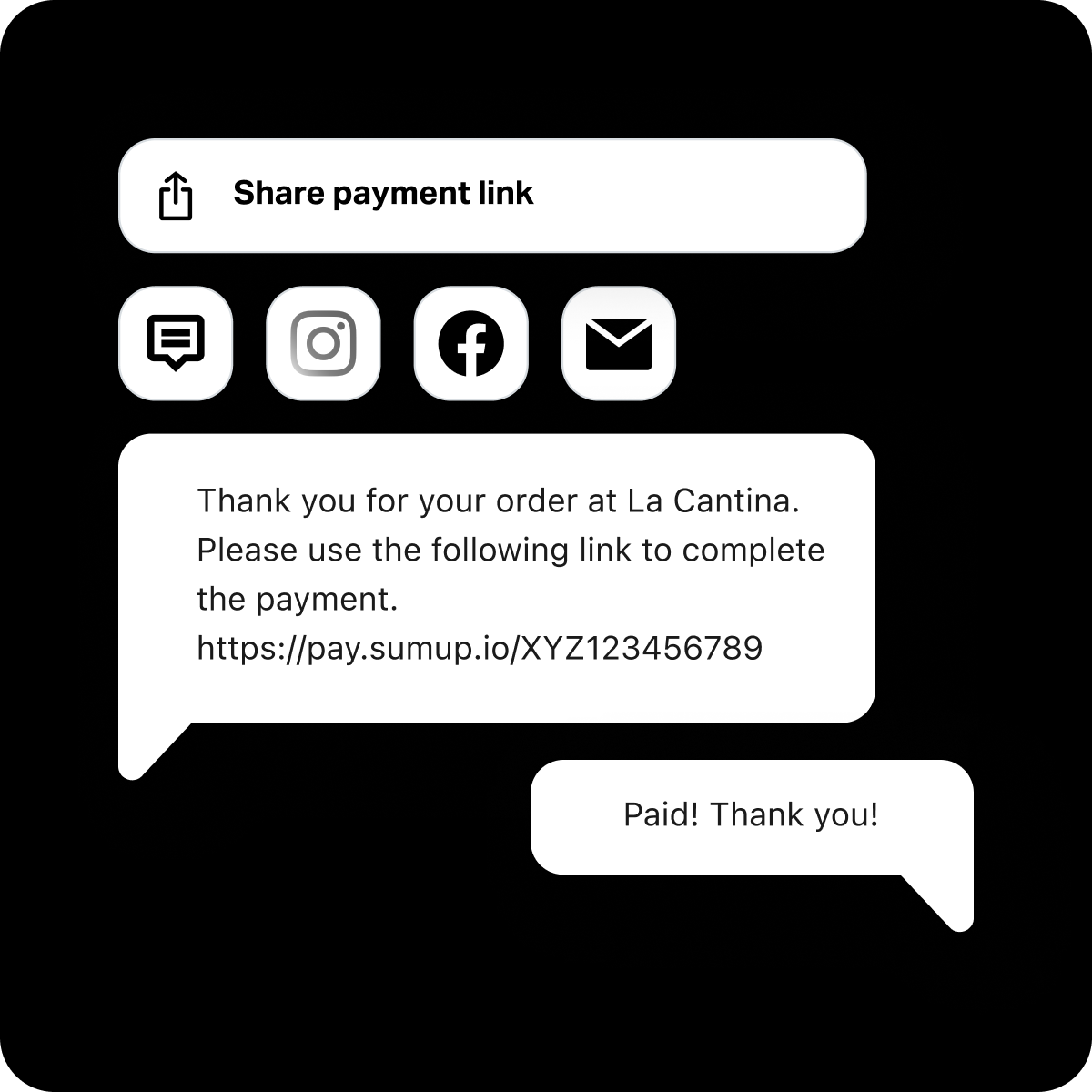 SumUp Payment Links – the flexible way to get paid online