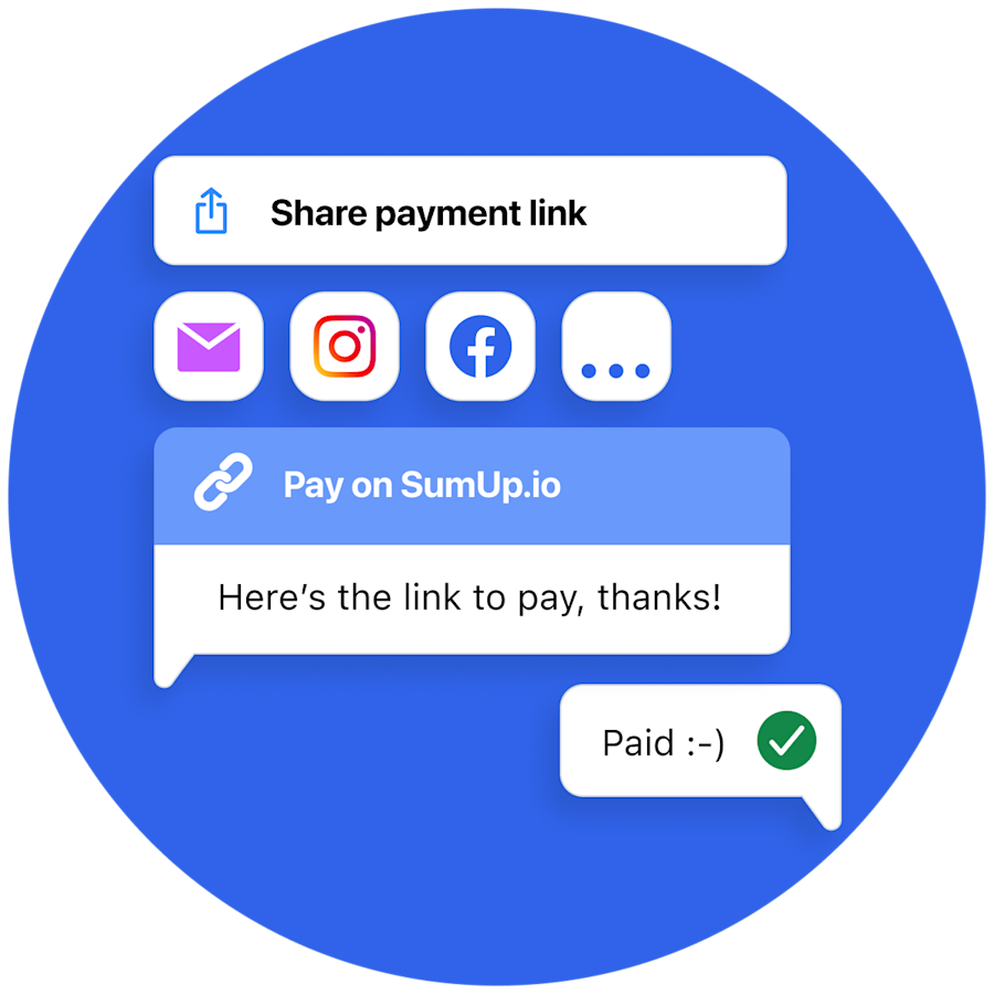SumUp Payment Links – the flexible way to get paid online