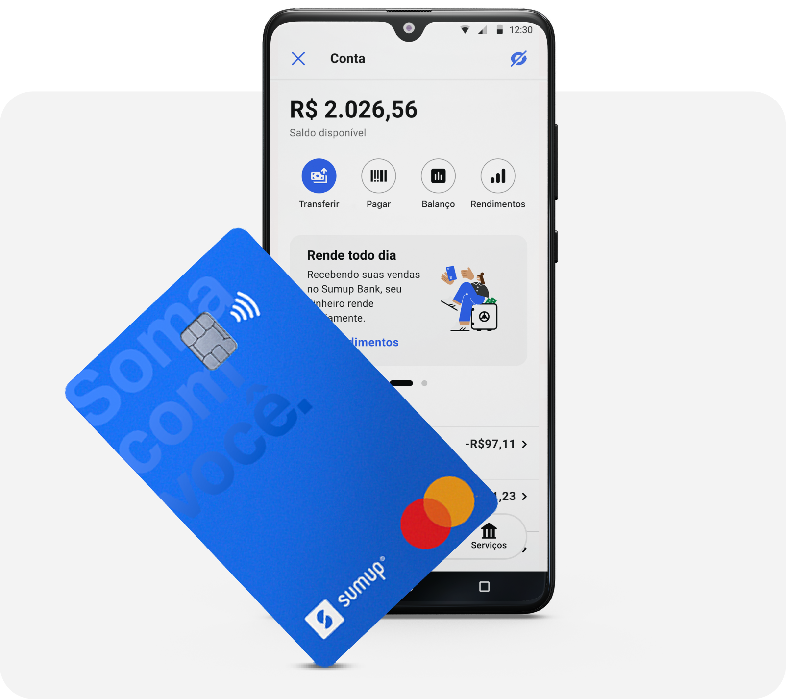 SumUp Bank | O banco que tá com você