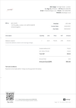 Create An Invoice In Word Bdaidea