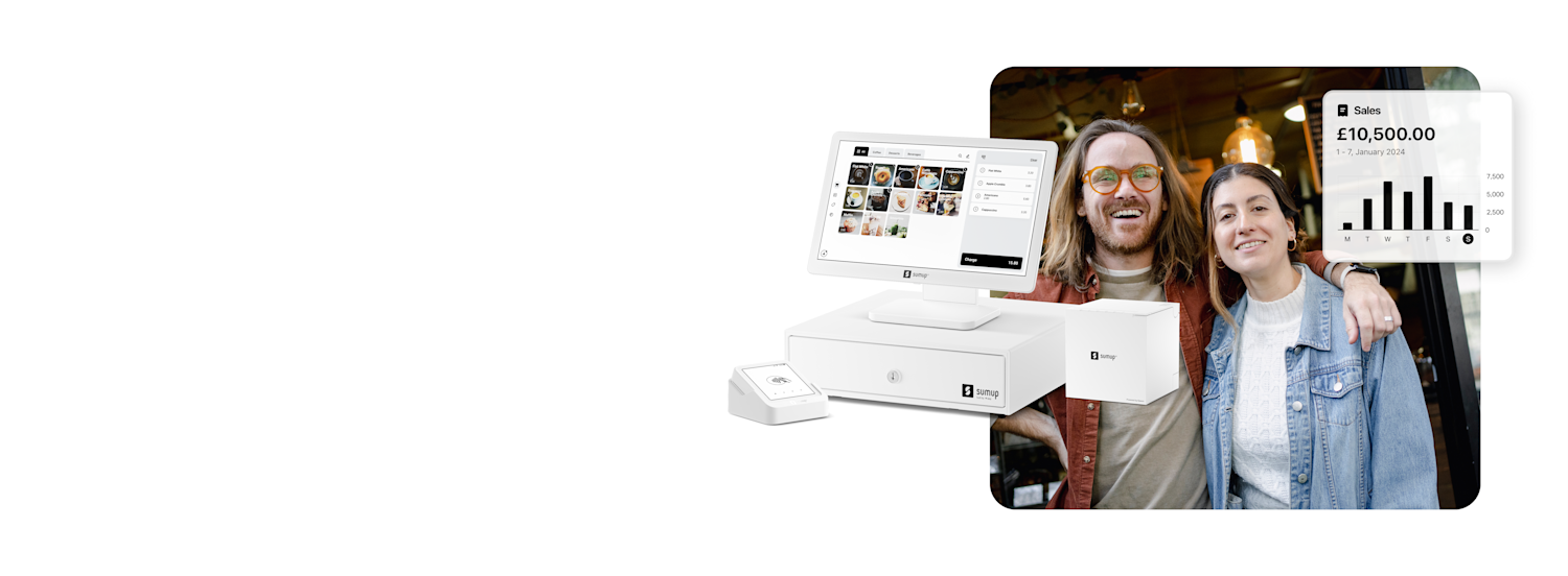 SumUp POS solutions: the advanced cash register and till systems