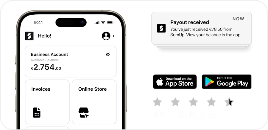 Mobile Credit Card Machine - Smart & Secure Card Reader | SumUp