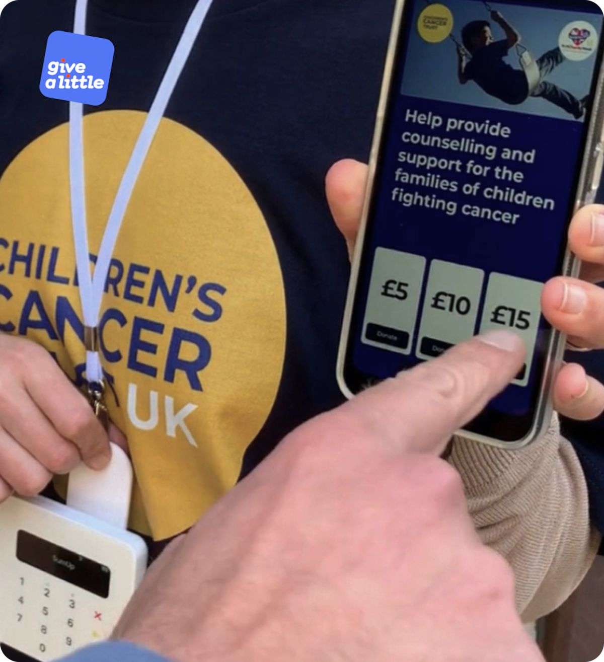Accept donations with SumUp’s card readers for charities