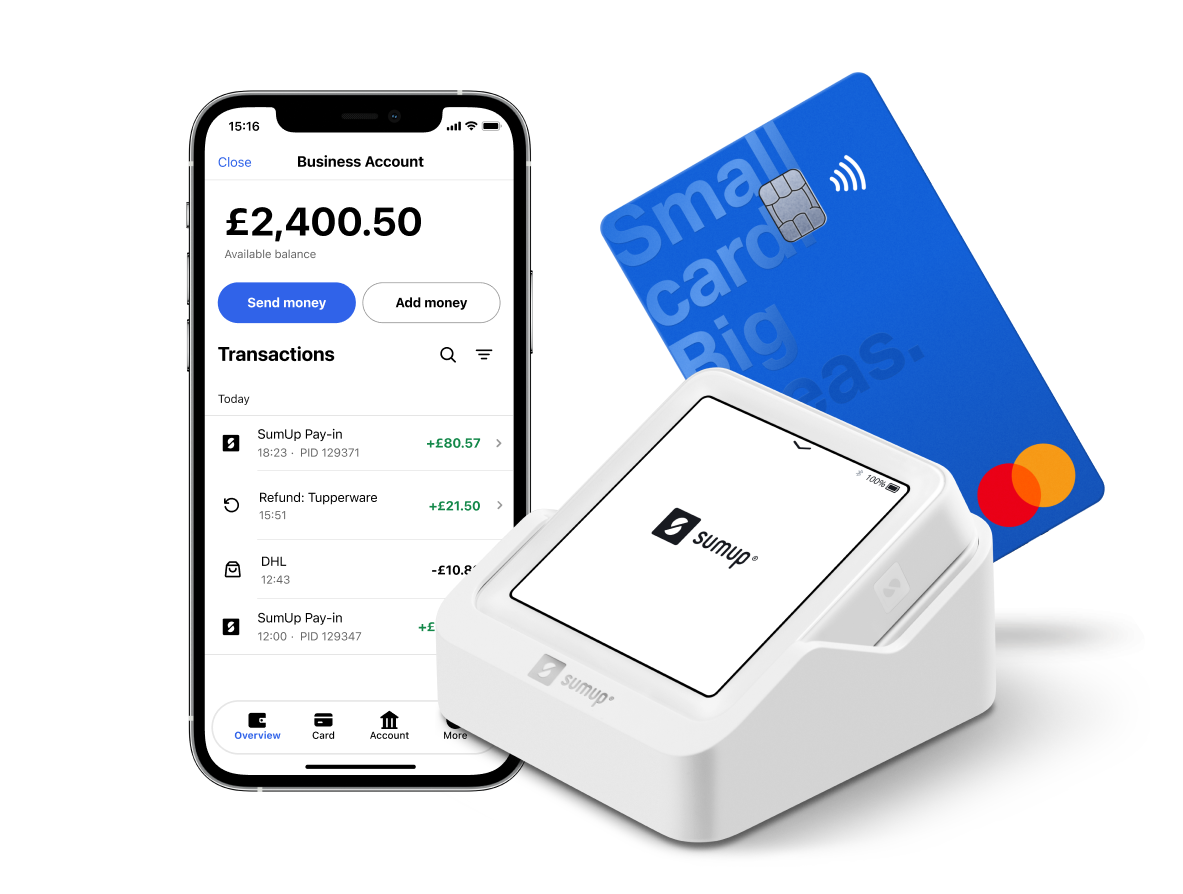 Accept Payments with No Monthly Costs l SumUp Pricing