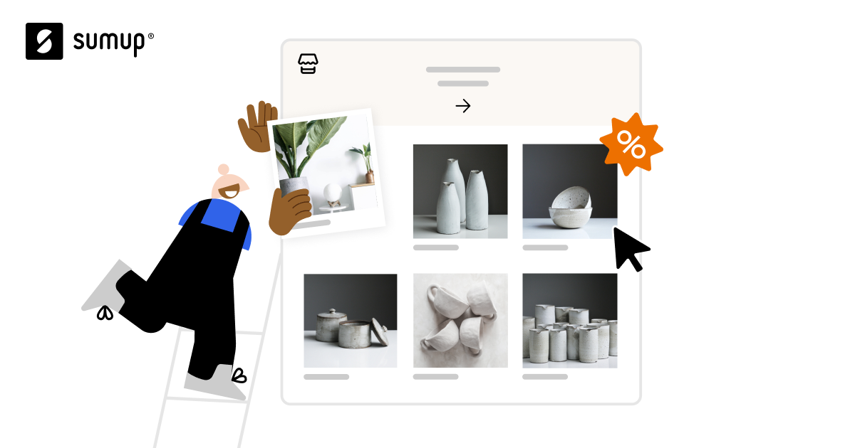 SumUp Online Store examples