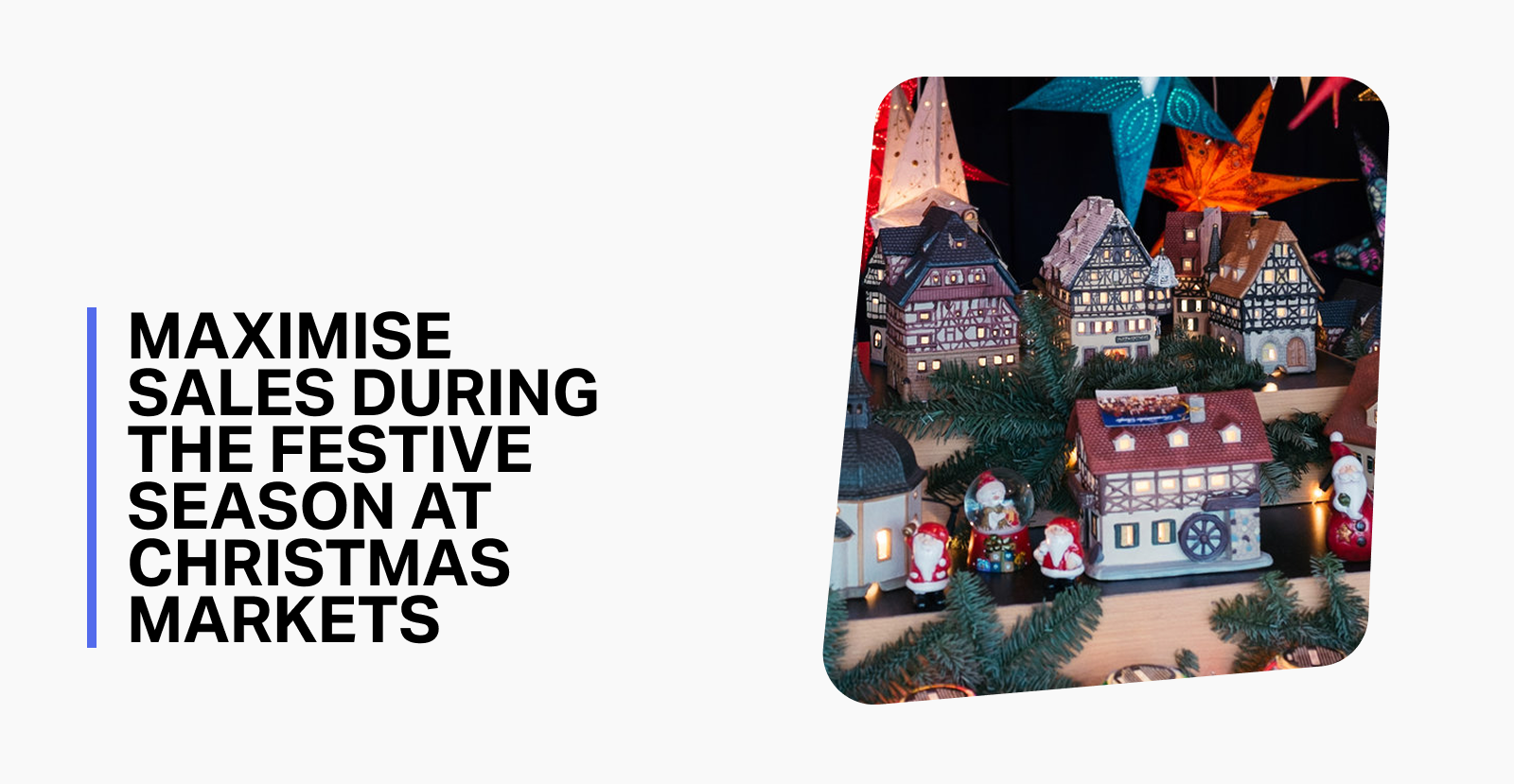Boost sales at Christmas markets with SumUp