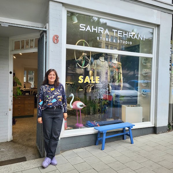 'Designs with a story' – Ein Interview mit Sahra Tehrani