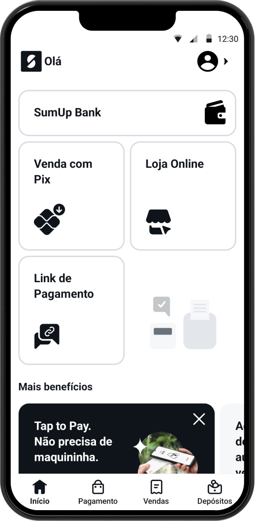 SumUp Bank | O banco que tá com você