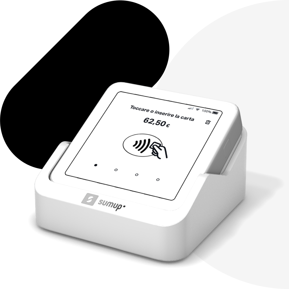 SumUp Solo POS mobile per pagamenti elettronici in un touch
