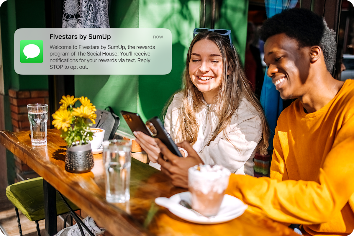 Turn one-time shoppers into repeat customers with SumUp Loyalty