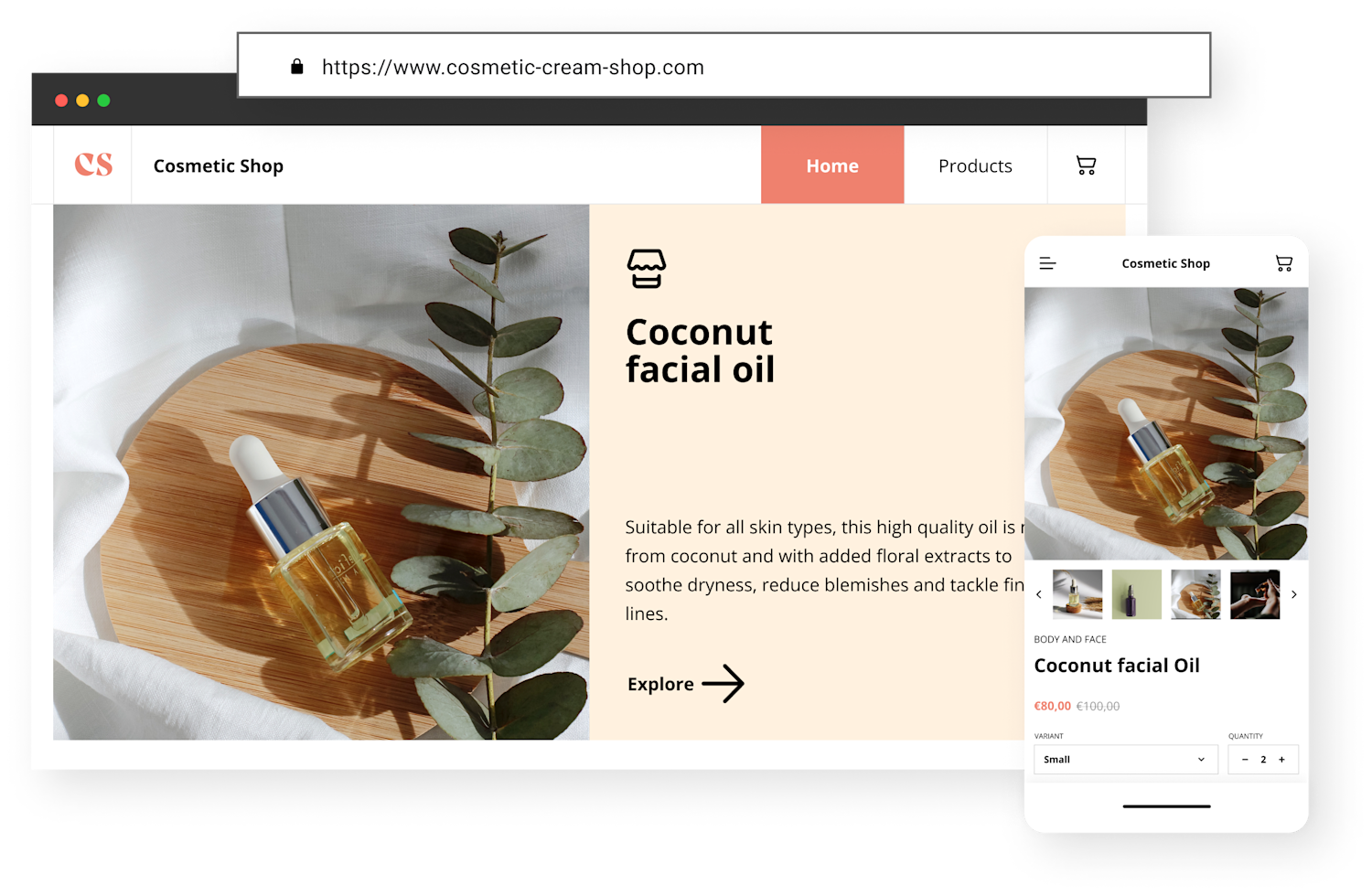 SumUp Online Store – Create a free ecommerce website