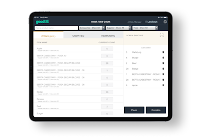 iPad POS till system, for hospitality and retail businesses