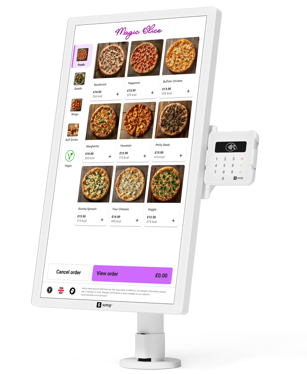 SumUp Kiosks - A new way to take orders