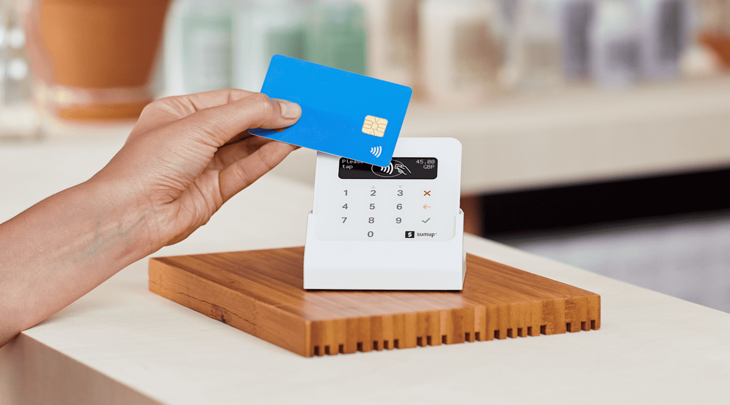 Use contactless card readers to take NFC payments without a contract