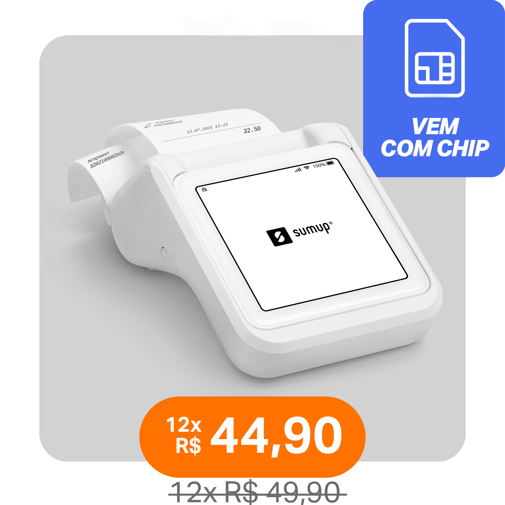 SumUp | Máquinas de cartão de crédito sem aluguel