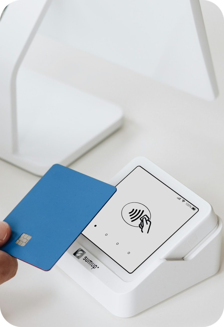 Secure payments with a mobile card reader