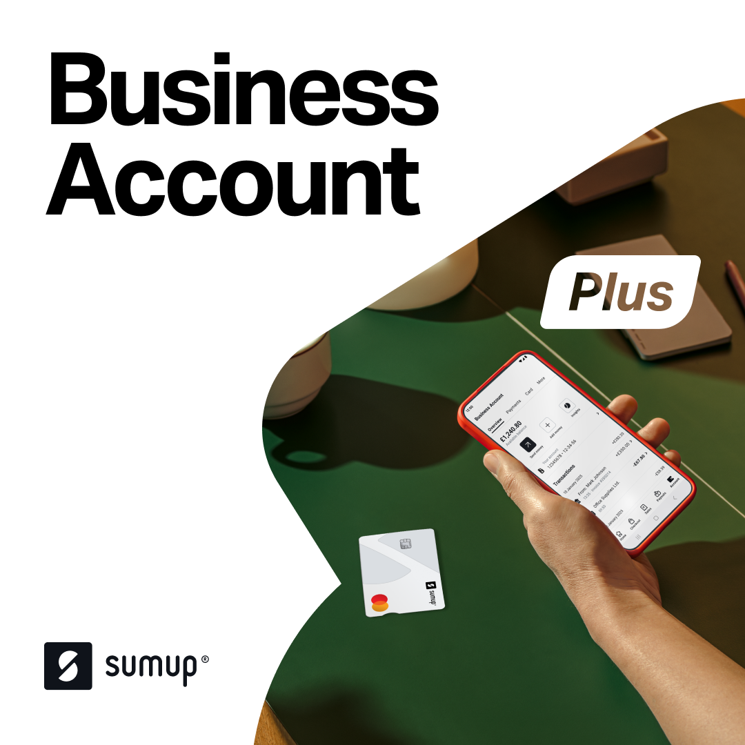 Business Account Plus | Open a business account with SumUp