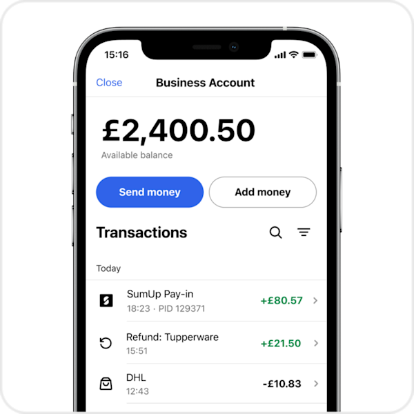 SumUp Online Store – Create a free ecommerce website