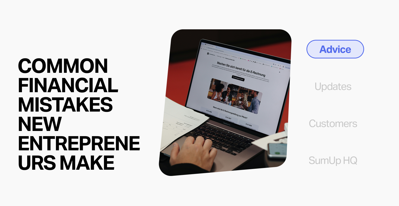 Common Financial Mistakes New Entrepreneurs Make | SumUp