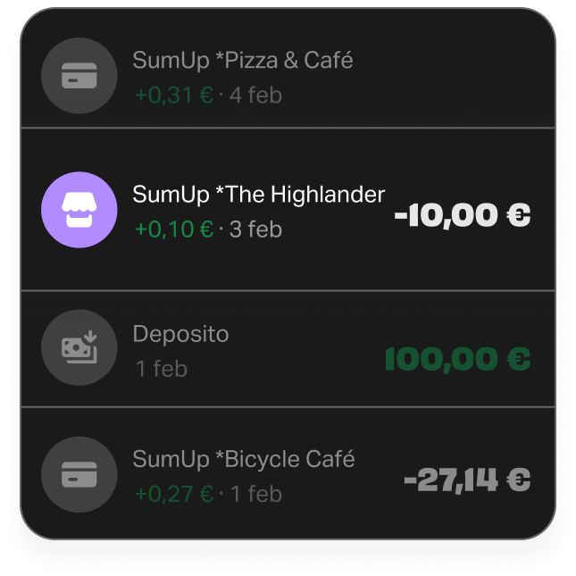 SumUp Pay – l'app portafoglio di SumUp dedicata ai consumatori