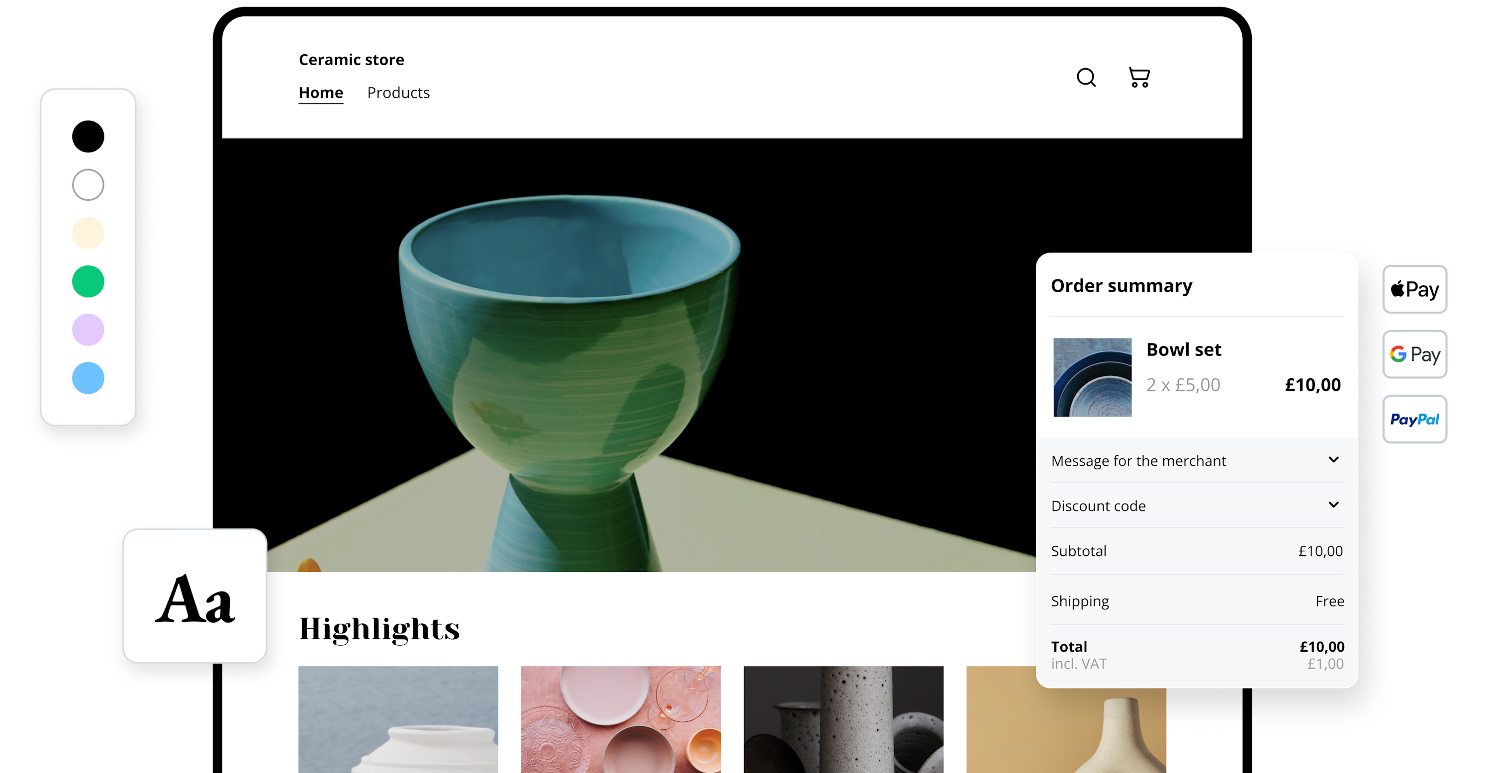 SumUp Online Store | Sell Easily with a Free E-commerce Site