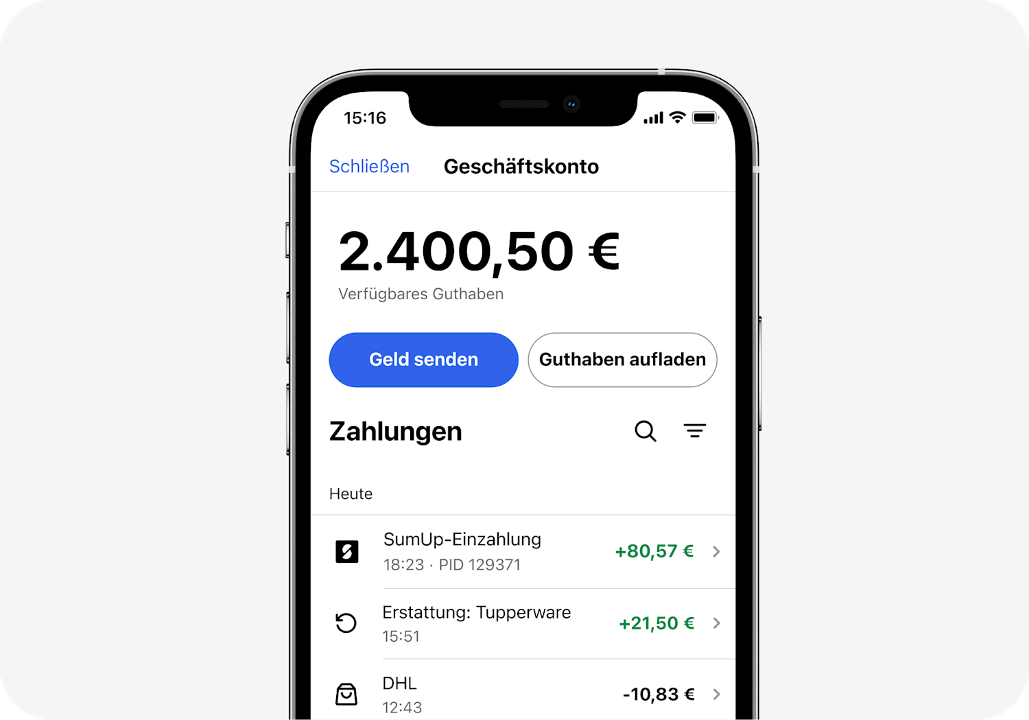 SumUp: Kartenzahlungen im Geschäft, online oder unterwegs annehmen