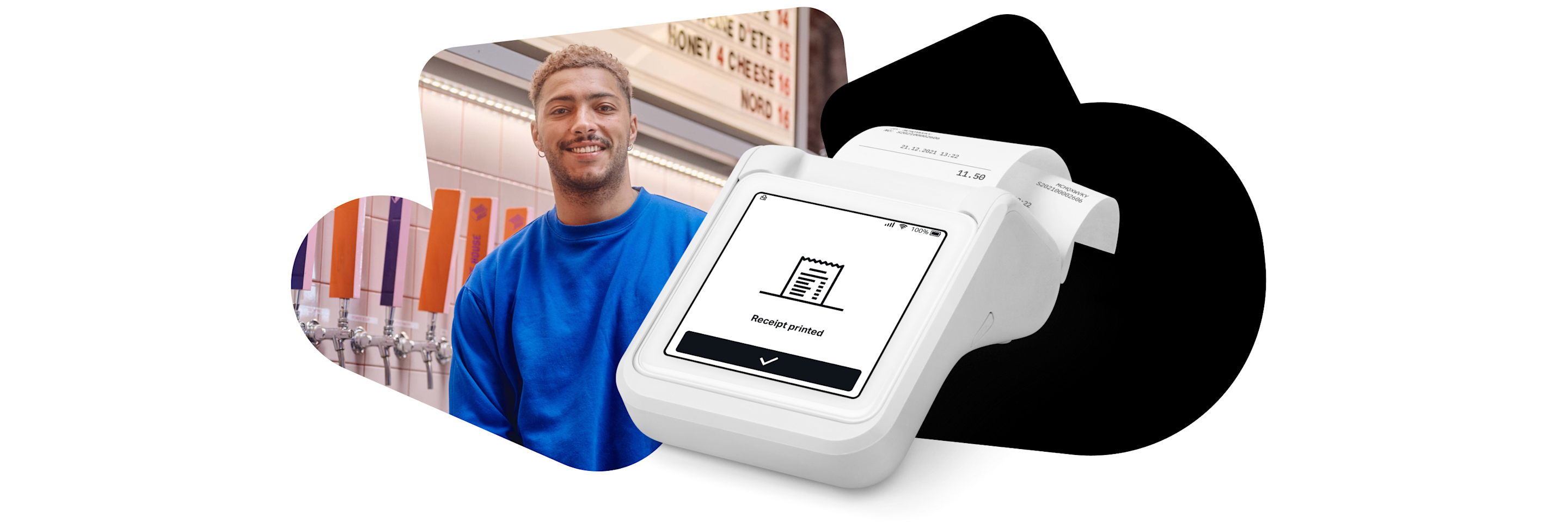 Solo card reader printer