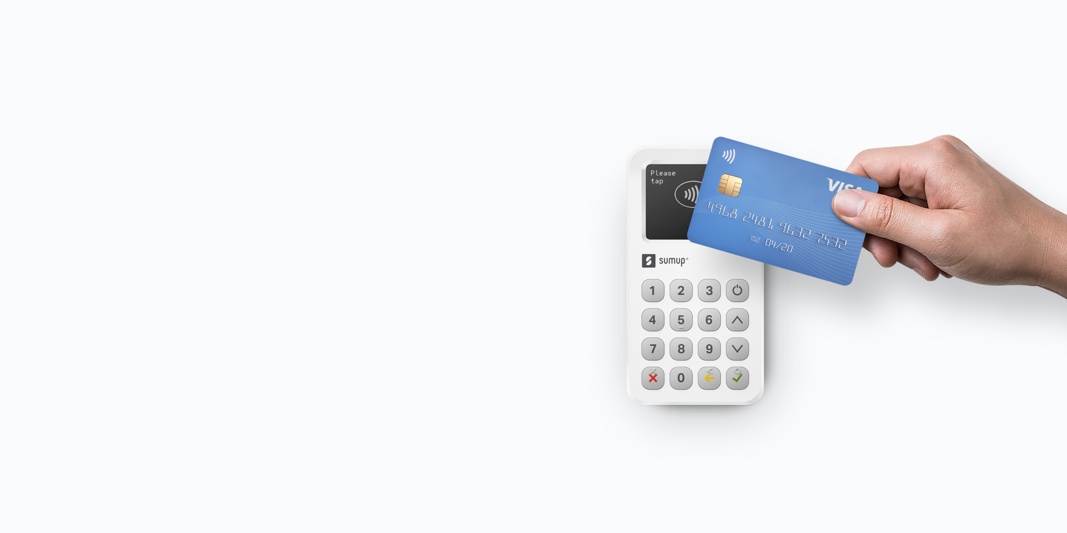 Manual SumUp 3G | Card reader with integrated SIM card - no phone needed