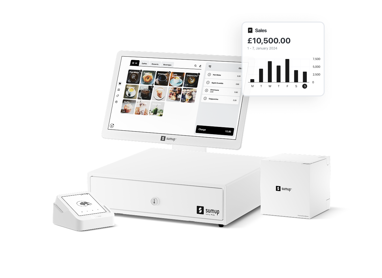 SumUp POS solutions: the advanced cash register and till systems