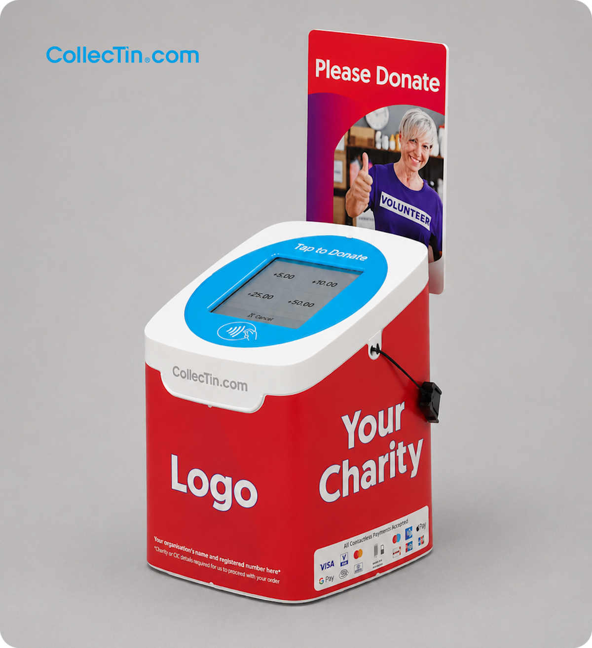 Accept donations with SumUp’s card readers for charities