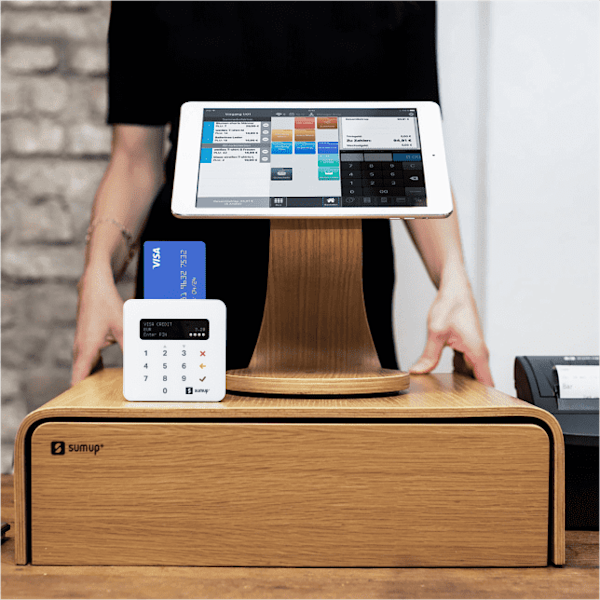 SumUp Kassensystem — iPad-basierte Kassensoftware für Kleinunternehmer