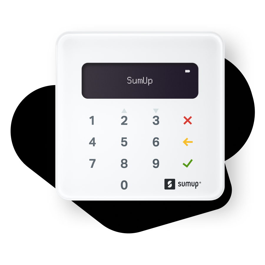 SumUp Air Card Reader - Accept Contactless Payments