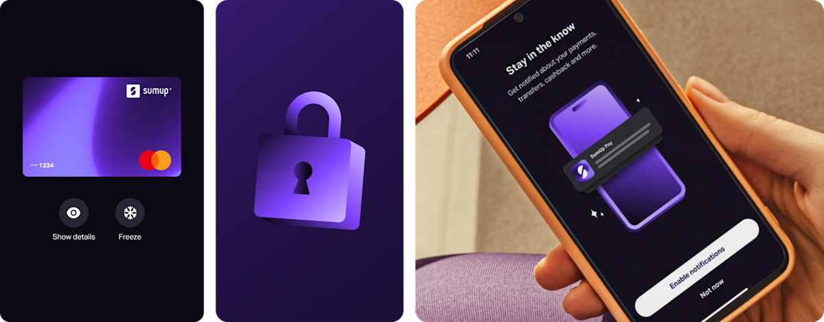 Security and money protection | SumUp Pay