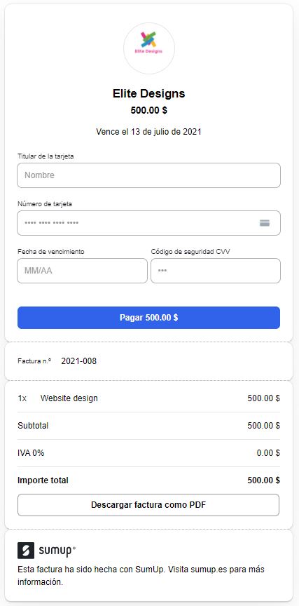 How to Invoice in Spanish | SumUp Invoices