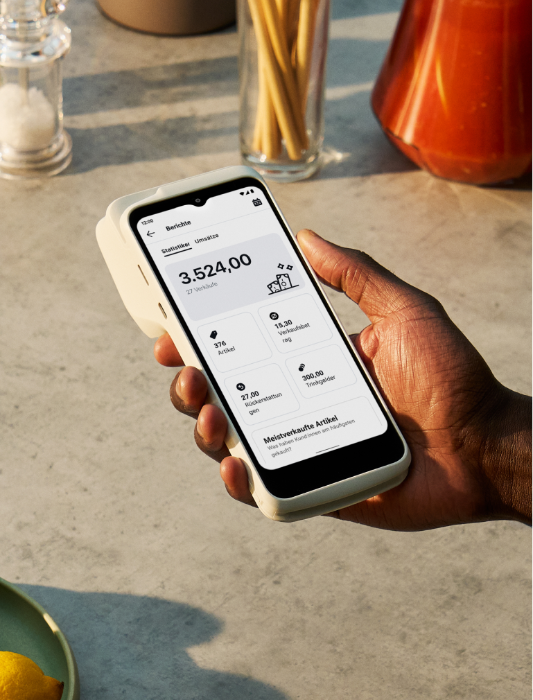 SumUp Terminal | Das Kartenterminal der Extraklasse