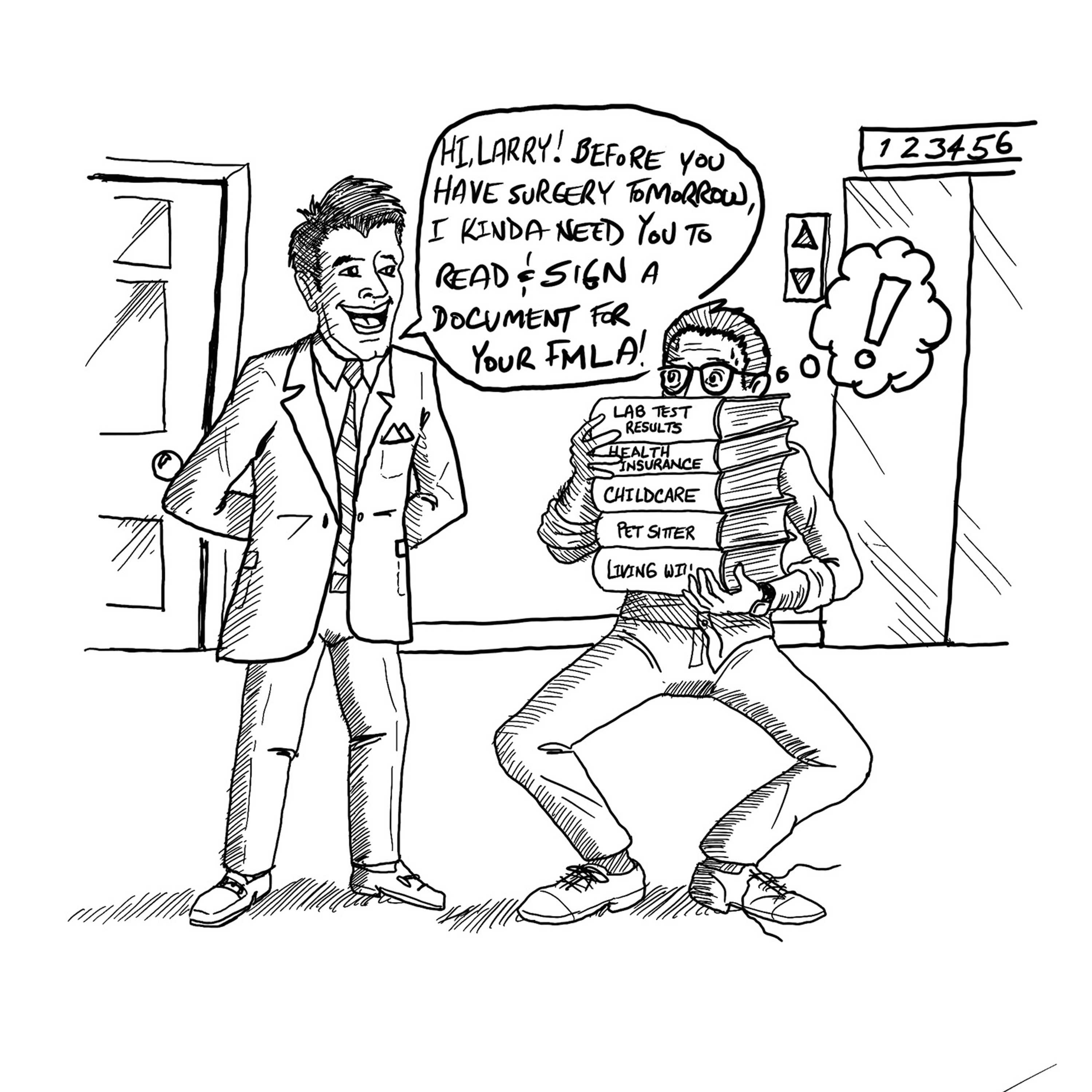 Comic: Medical Paperwork