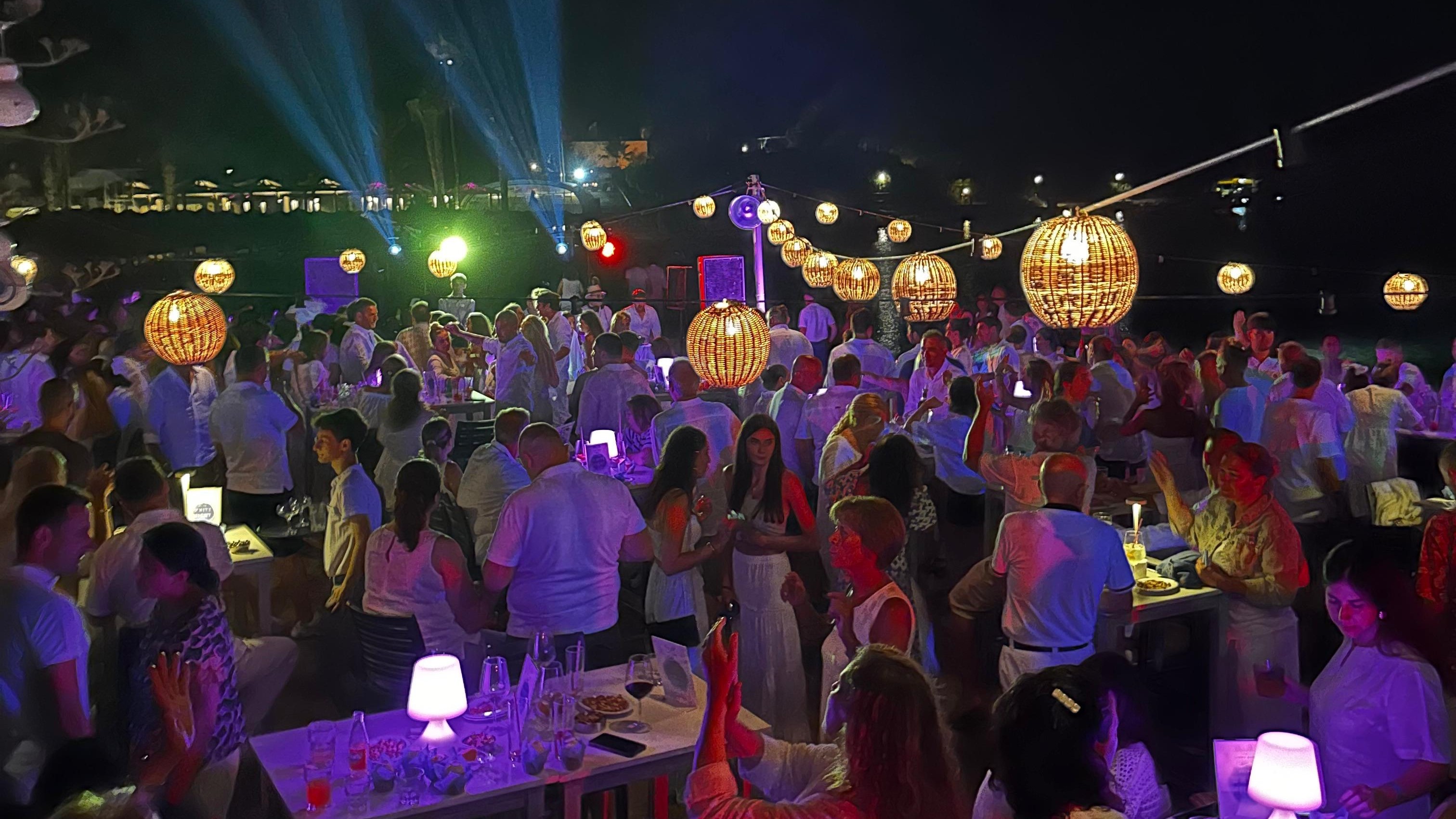 Grand Celebration White Night at Bodrum Kirpy Beach Bar
