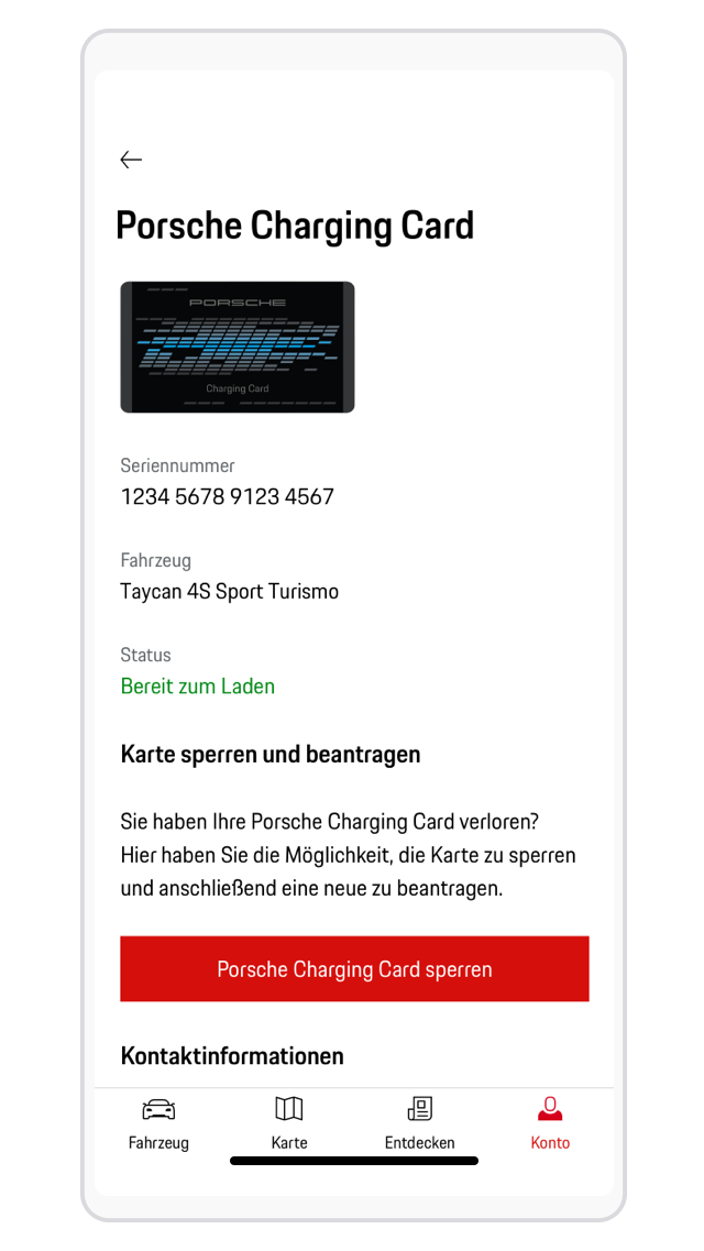 So erhalten Sie eine neue Porsche Charging Card | Ask Porsche