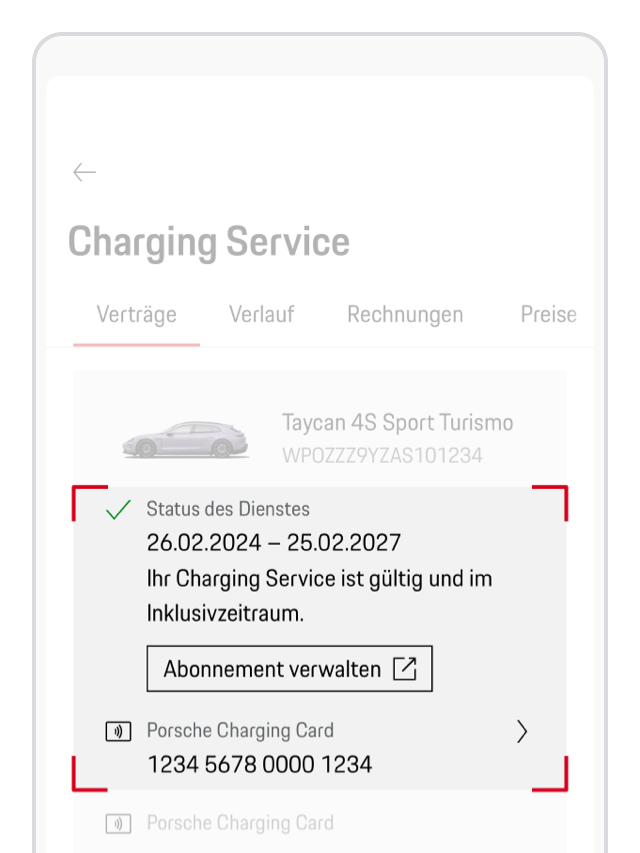 So erhalten Sie eine neue Porsche Charging Card | Ask Porsche