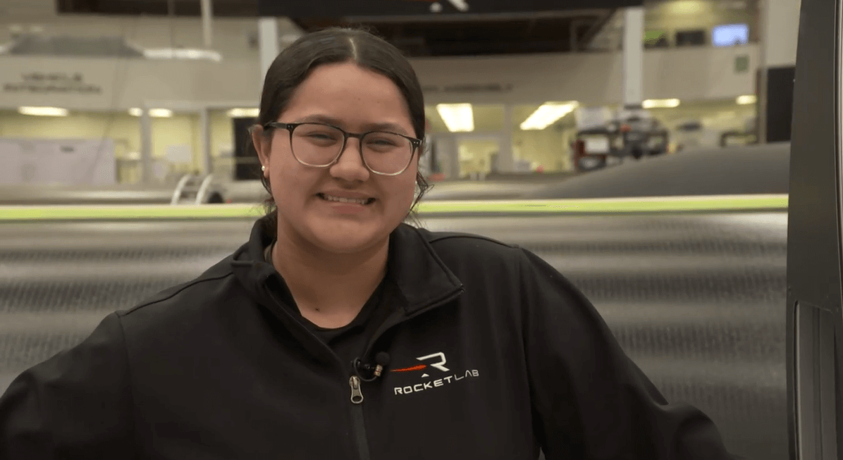 From NZMA graduate to Rocket Lab's first Pacific female apprentice