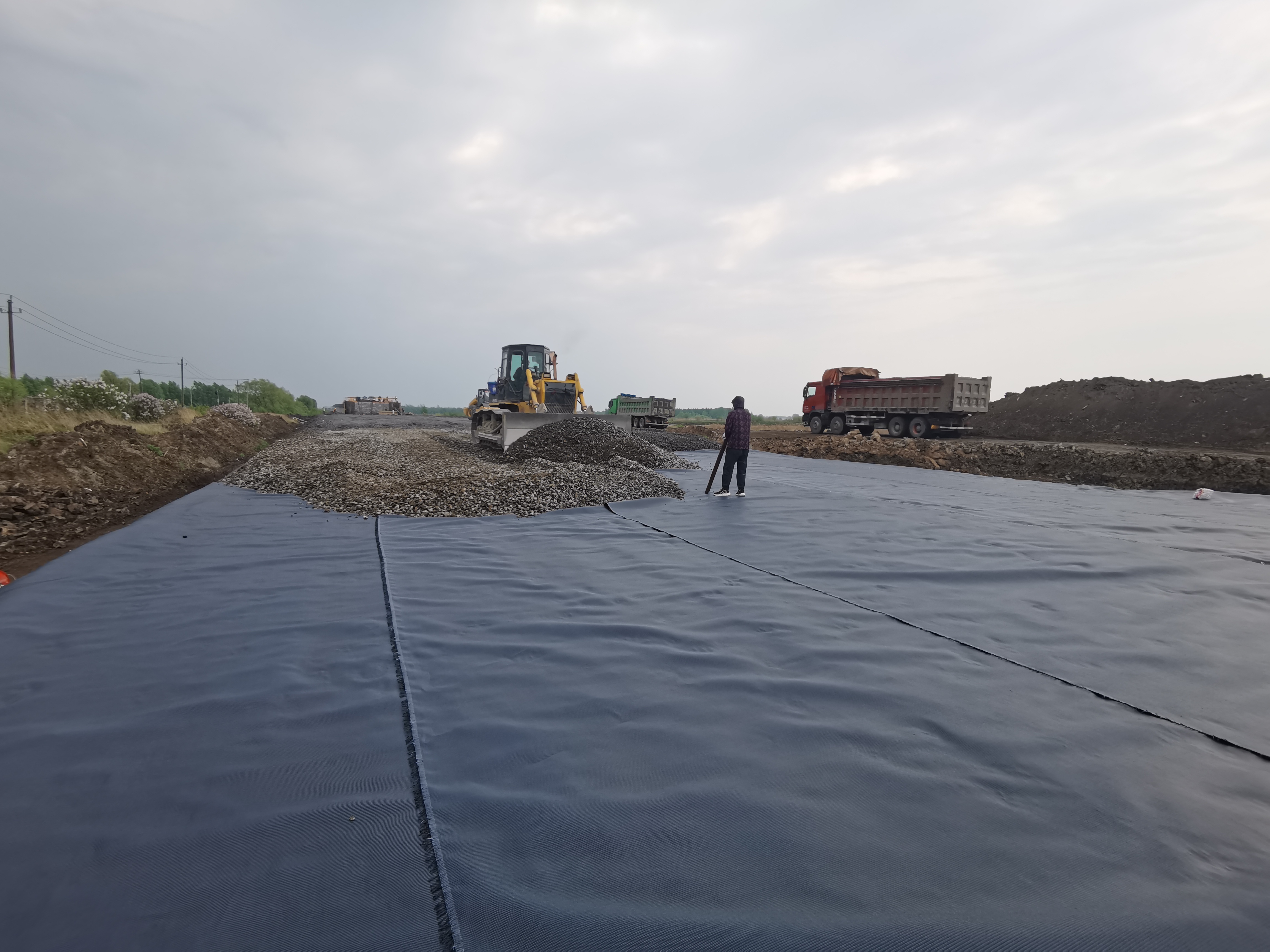 Case study | Managing subgrade moisture and frost heave | Solmax