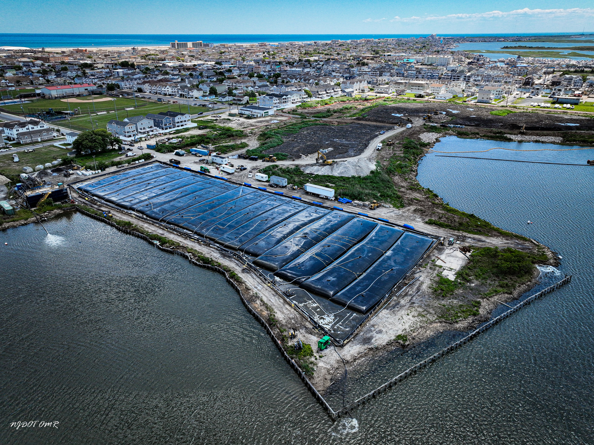 CASE STUDY | Wildwood dredging restored with GEOTUBE dewatering | Solmax