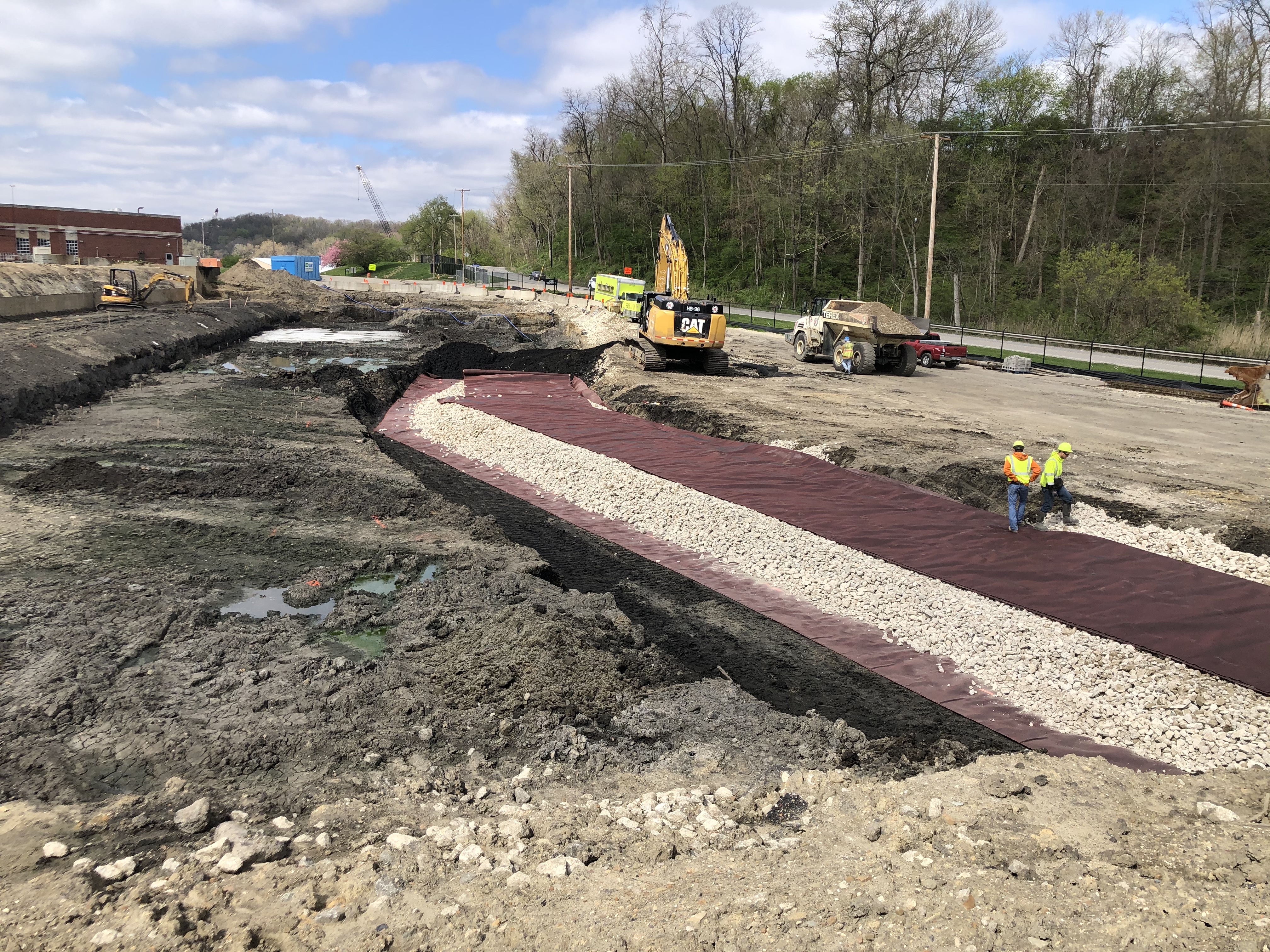 CASE STUDY | Stable platform design for Akron sewer improvements | Solmax