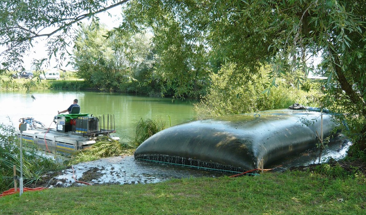 How does GEOTUBE technology achieve sustainable dewatering? | Solmax