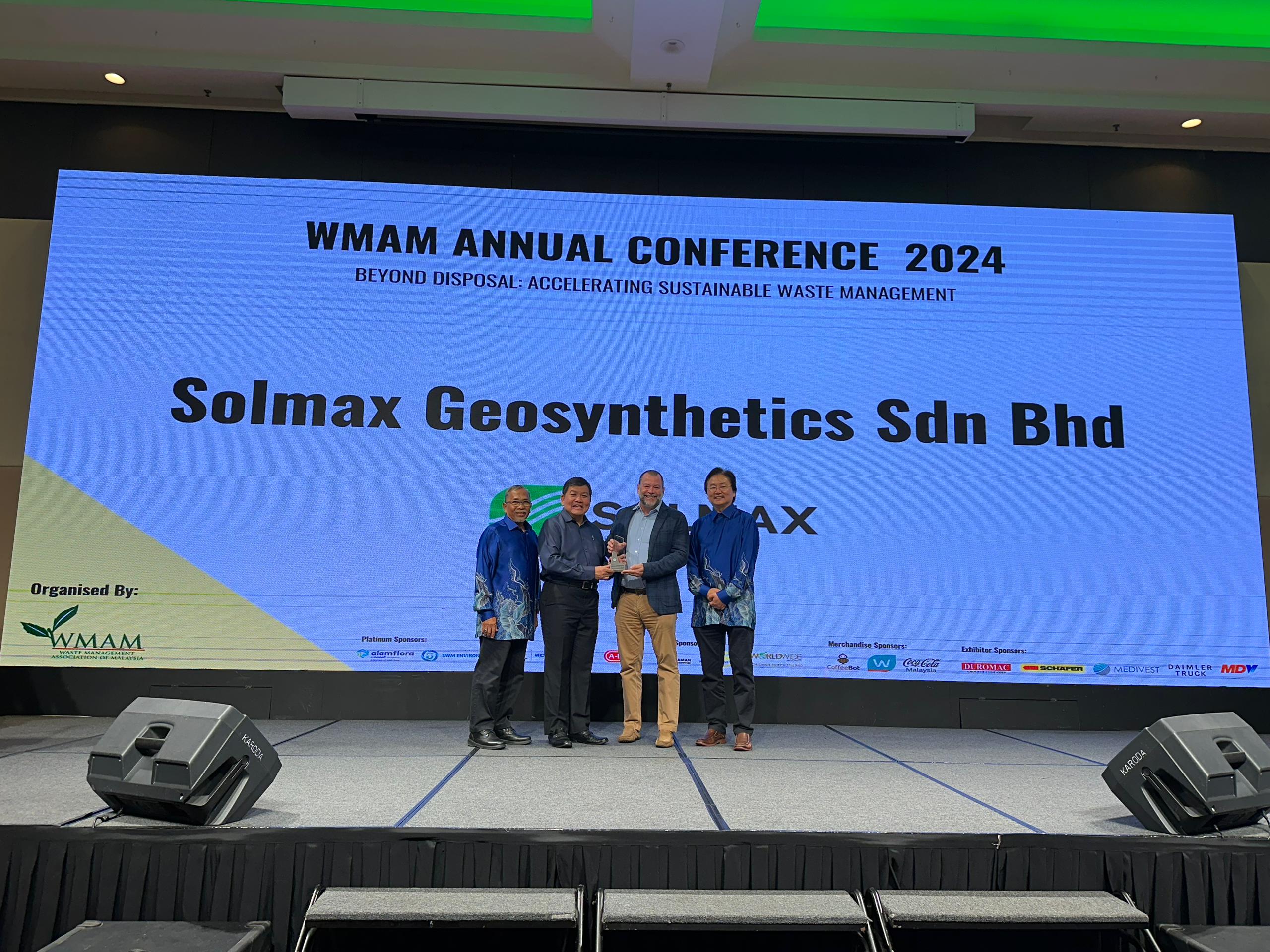 Solmax honored with wmam waste management outstanding achievement award ...