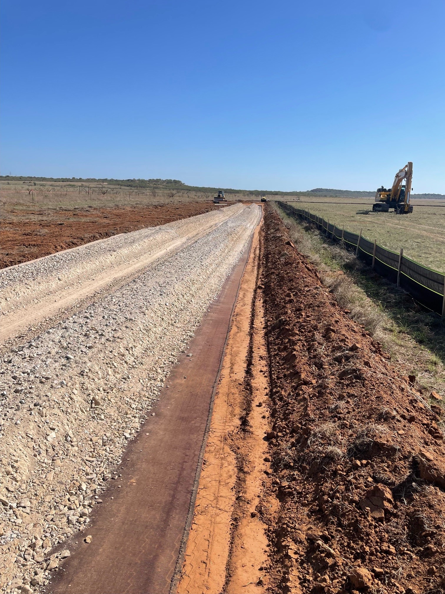 CASE STUDY | Solar farm access roads stabilized with MIRAFI RS380i | Solmax