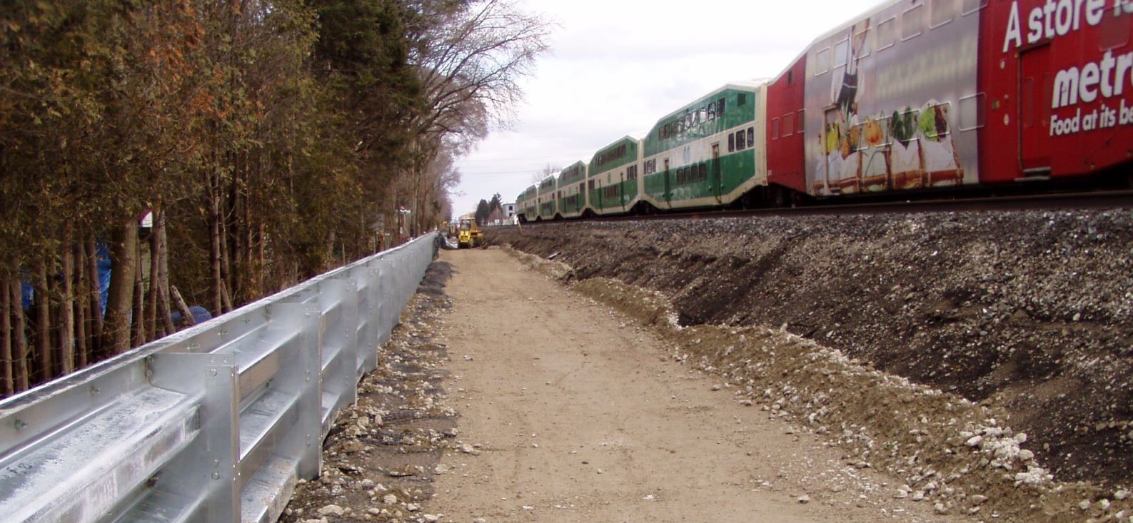 CASE STUDY | MSE walls with MIRAGRID XT for rail expansion | Solmax