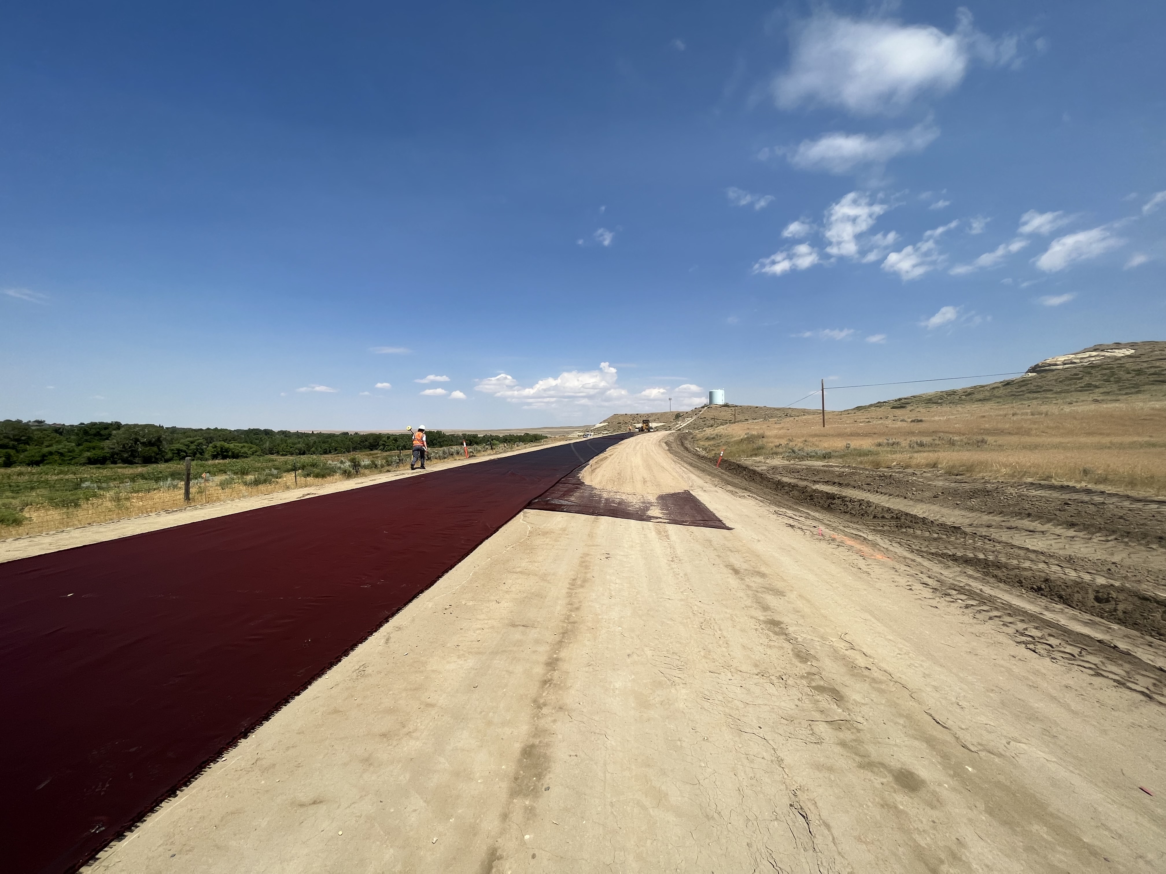 CASE STUDY | Road stabilization in Converse County WY | Solmax