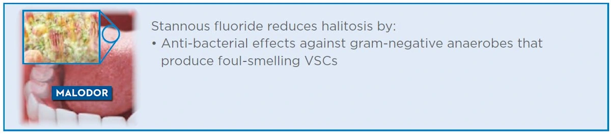 Halitosis Treatment - Stannous Fluoride Toothpaste | Dentalcare